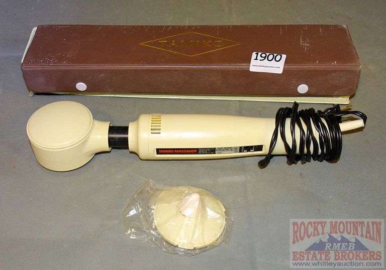 Vintage Tamiko Massager In Original Case Appears To Be In Nice Condition Check Out What These