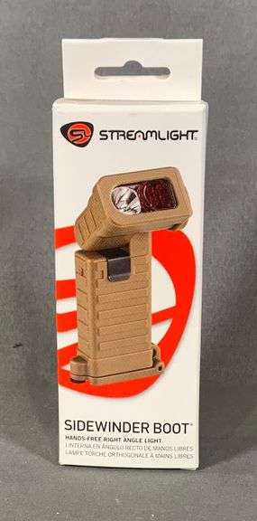 New Streamlight "Sidewinder" Boot" hands-free, right angle light ...