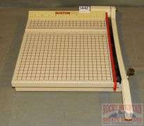 Boston 2612 paper cutter. - Rocky Mountain Estate Brokers Inc.
