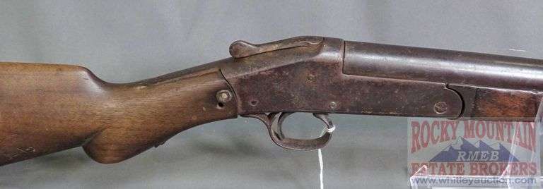 Vintage Remington Arms 12 gauge Single Shot Shotgun with wood stock ...