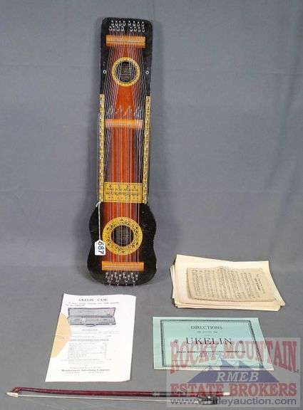 Neat Vintage Ukelin with Directions Sheet Music. - Rocky Mountain ...
