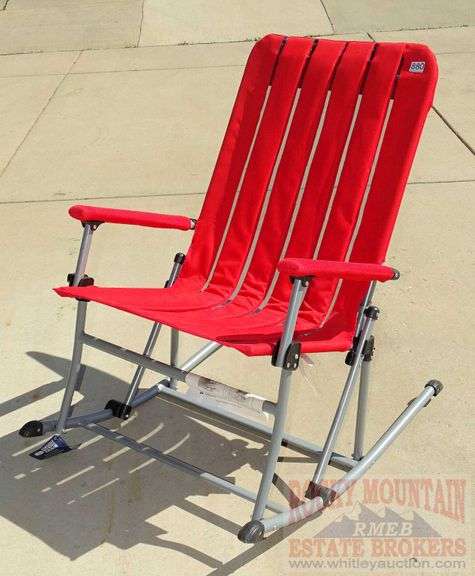 Like new Member's Mark portable folding rocking chair. - Rocky Mountain ...