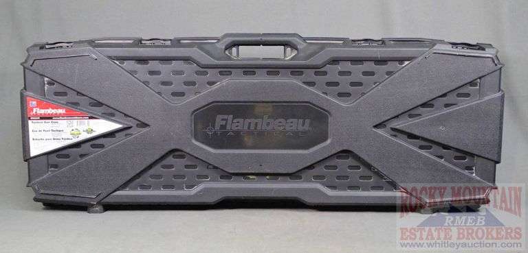 Flambeau Tactical 41" hard-sided rifle case with padded interior with ...
