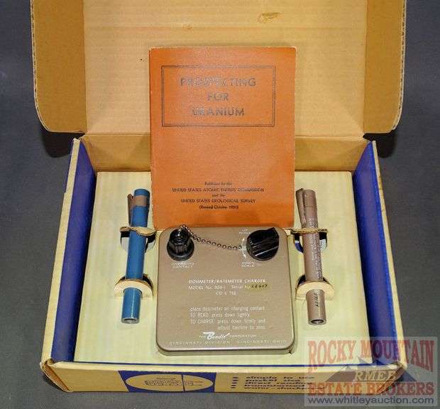 Vintage 1950s/1960s Bendix Family Radiation Measurement Kit ...
