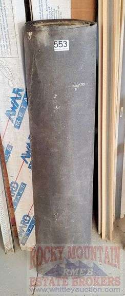 Partial roll tar paper. - Rocky Mountain Estate Brokers Inc.