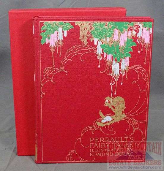 1998 "Perrault's Fairy Tales" Illustrated by Edmund Dulac Hard Cover ...