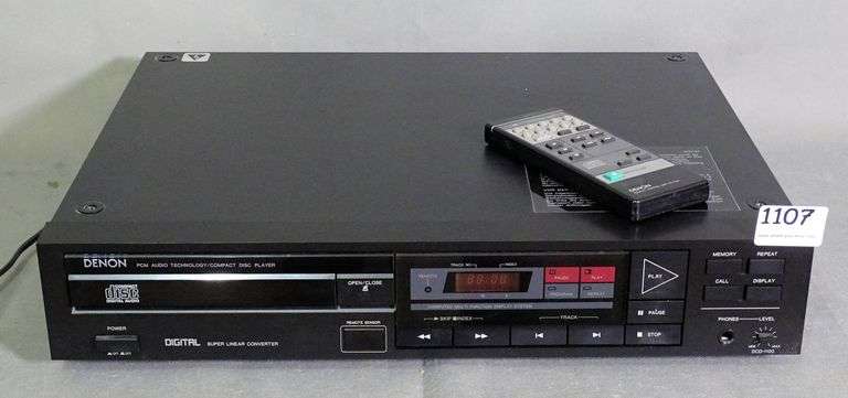 Denon DCD-1100 Compact Disc Player with Remote. - Rocky Mountain Estate ...