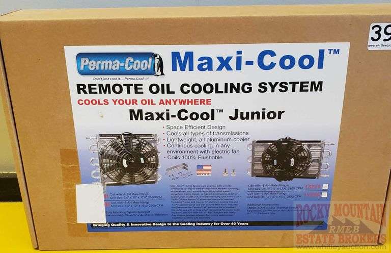 Perma-Cool Maxi-Cool Junior remote oil cooling system w/ universal ...
