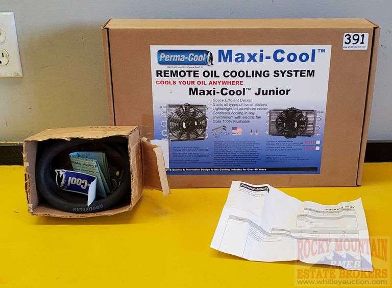 Perma-Cool Maxi-Cool Junior remote oil cooling system w/ universal ...