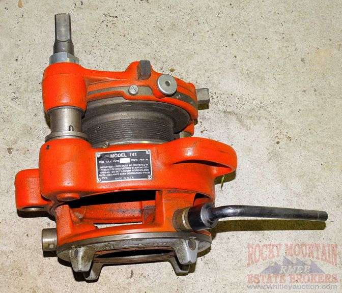 Ridgid Model 141 threader head. - Rocky Mountain Estate Brokers Inc.