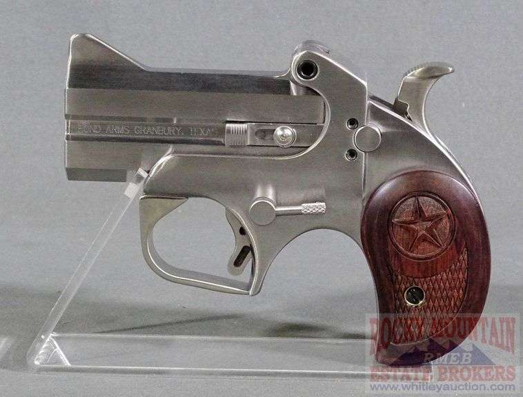 New Bond Arms Texas Defender .357 Derringer - Rocky Mountain Estate ...