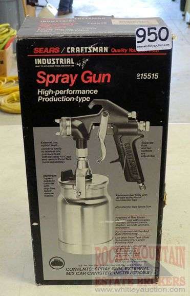 Craftsman Industrial spray gun in original box. - Rocky Mountain Estate ...