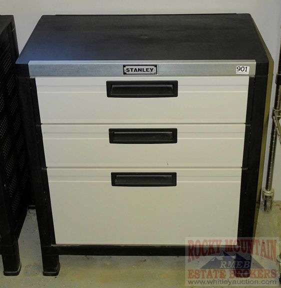 Nice Stanley 3 drawer storage cabinet. 34"x30"X18". - Rocky Mountain ...