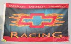Chevrolet Racing flag. 36x62. - Rocky Mountain Estate Brokers Inc.