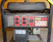 Coleman Powermate Pro-Gen 5000 6250 Surge - 5000 Rated Watt Generator W ...
