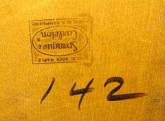 Vintage Sprague & Carleton solid maple chair with shaped seat & turned ...