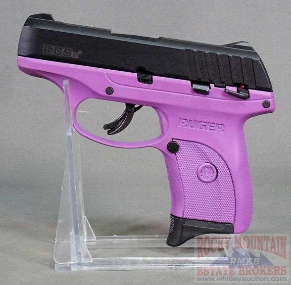 Brand new Ruger EC9s Purple Compact 9mm semi-automatic pistol. - Rocky ...