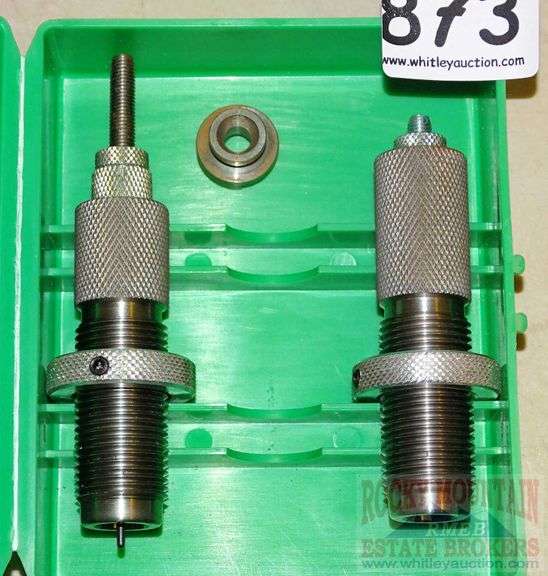 RCBS 7X57 reloading dies in case. - Rocky Mountain Estate Brokers Inc.