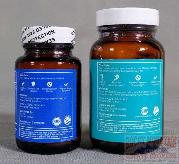 8 sealed bottles of Nucific BIO-X4 dietary supplements & 3 sealed ...