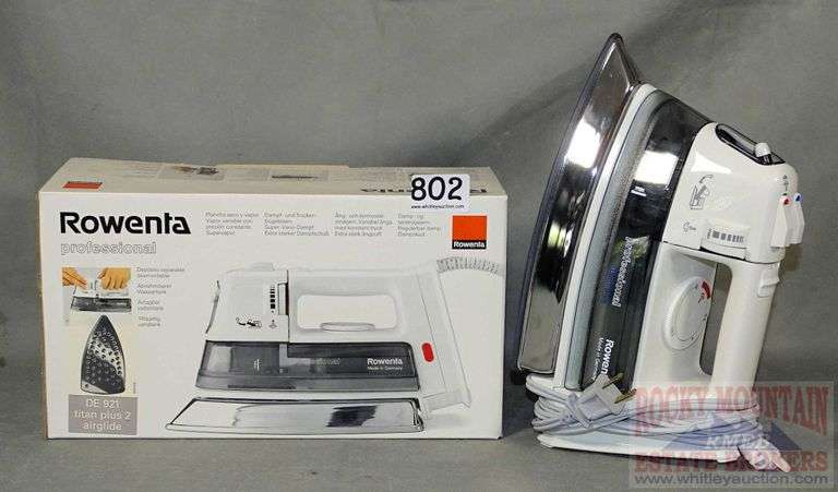 Rowenta Professional Titan Plus electric iron with original box ...