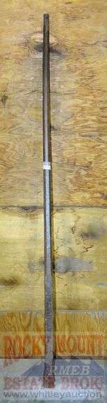 Heavy steel digging bar /w chisel point. - Rocky Mountain Estate ...