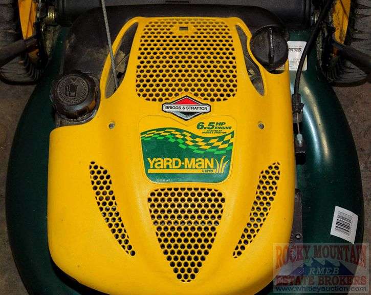 Yard-Man by MTD 21" self-propelled lawn mower with 6.5 hp Briggs ...