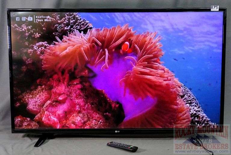 LG 49" full HD 1080p Smart LED TV with remote, Model: 49LH570A-UE. This ...