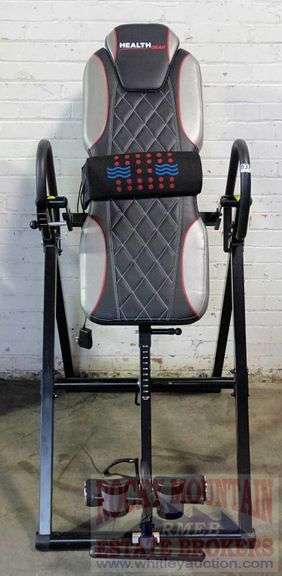 New Health Gear therapeutic Heat and Vibration massage Inversion Table ...