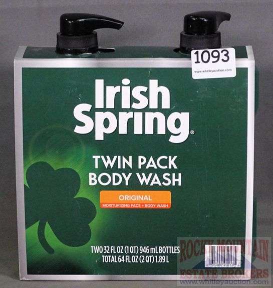 Irish Spring 32 fl. Oz. twin pack of original body wash. - Rocky ...