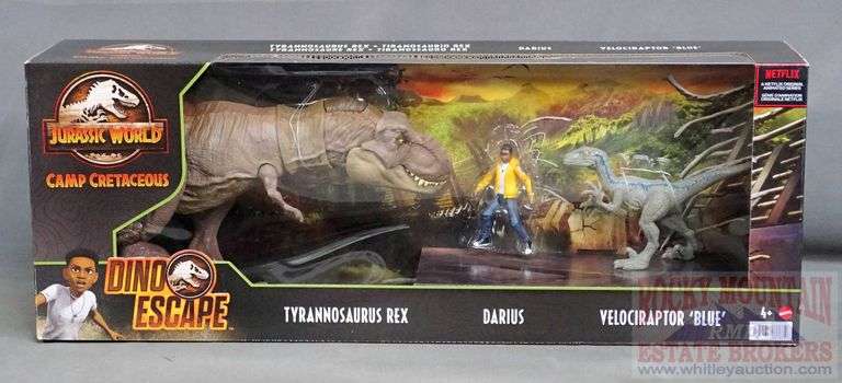 New Jurassic World "Camp Cretaceous" - Dino Escape action figure set ...