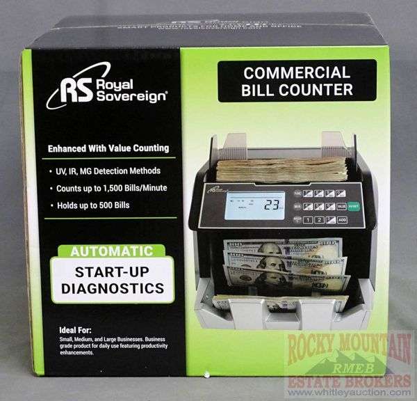 New Royal Sovereign Commercial Digital Bill Counter. This is an ...