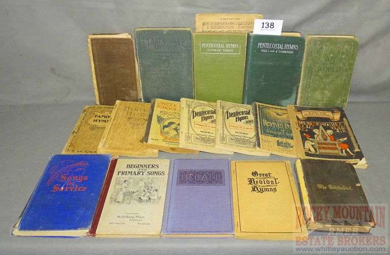 Lots Of Assorted Hymn Song Books All For One Money Rocky Mountain