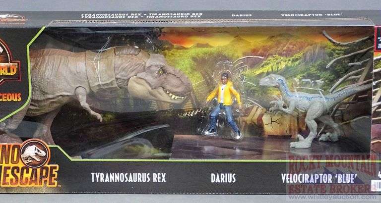 New Jurassic World "Camp Cretaceous" - Dino Escape action figure set ...