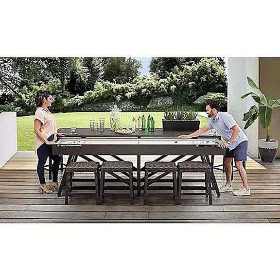 New in box, Member's Mark "Lakemont" 7-Piece Shuffleboard Dining Set ...