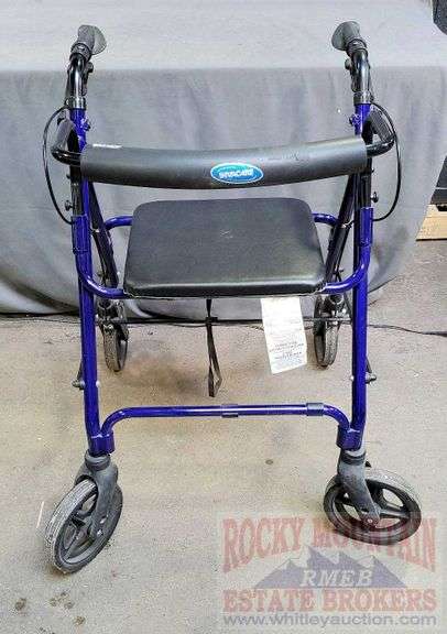 Nice Invacare walker with wheels & fold down seat. - Rocky Mountain ...