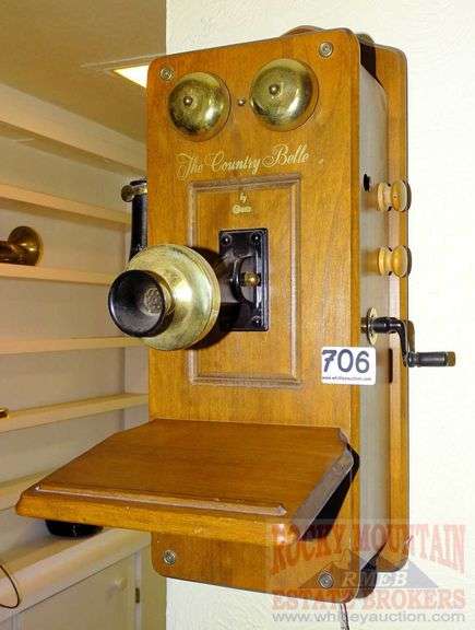 The Country Belle by Guild Model 556 vintage style wall telephone-AM ...