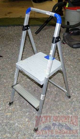 Cosco 2 step aluminum folding step ladder. - Rocky Mountain Estate ...