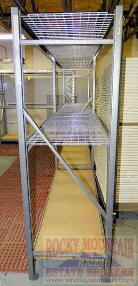 Heavy Duty NSF 2 Bay Shelving Unit with 3 - 72"X24" Uprights, 12 - 72 ...