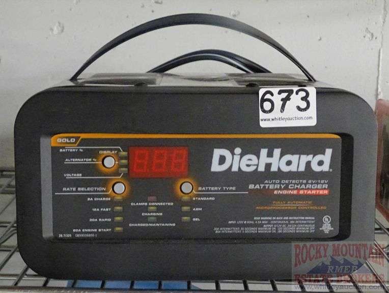DieHard 6V/12V Battery Charger. - Rocky Mountain Estate Brokers Inc.