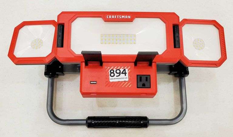 Craftsman 3000 Lumens LED Work Light with Multidirectional Heads ...