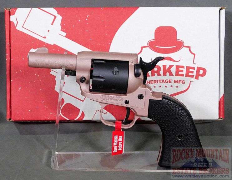New Heritage Barkeep .22LR 6-Shot Rose Gold Revolver with 2" Barrel ...