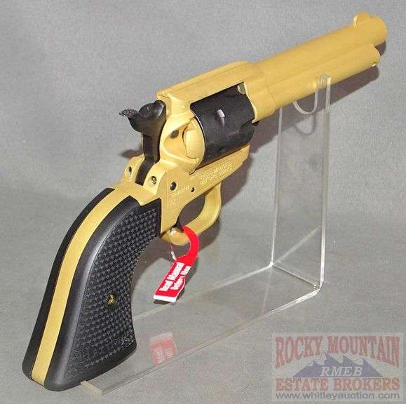 New Heritage Rough Rider 6-Shot .22LR Gold Finish Revolver with 4.75 ...