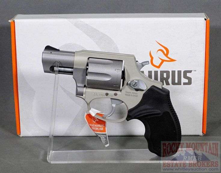 New Taurus 856 Ultra Lite .38 SP+P Stainless Steel Revolver. - Rocky ...