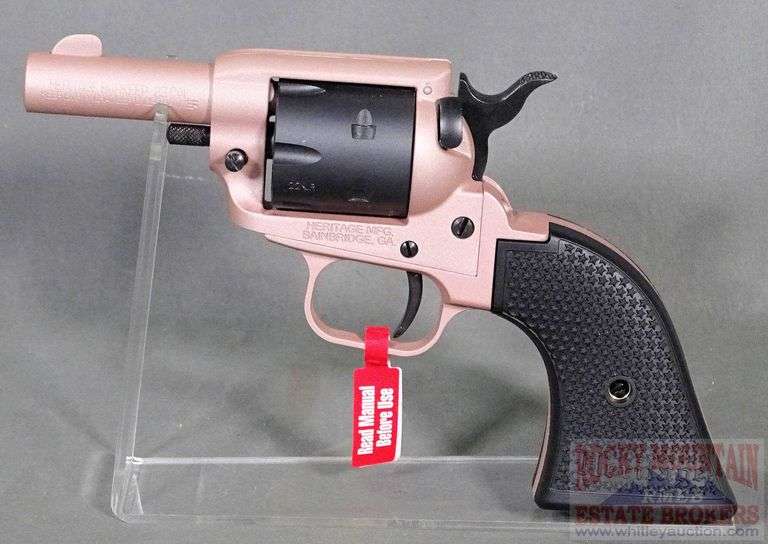 New Heritage Barkeep .22LR 6-Shot Rose Gold Revolver with 2" Barrel ...