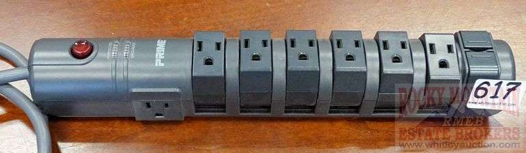 Prime Power Strip with Swivel Outlets. - Rocky Mountain Estate Brokers Inc.