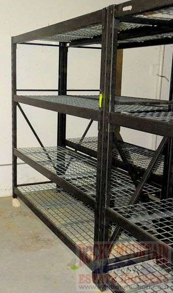 Nice Whalen Storage Heavy Duty Steel Shelf with 2-72"X24" Uprights, 8 ...