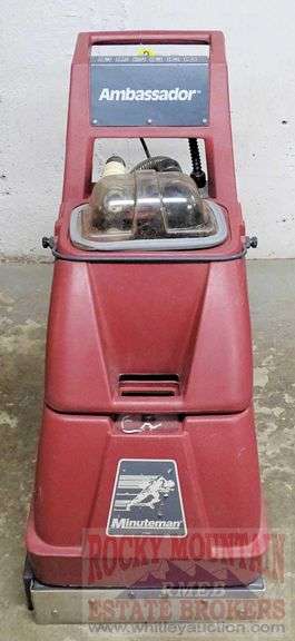 Minuteman Ambassador C46000-00 Electric Carpet Extractor. - Rocky ...