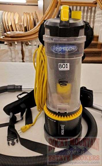ProLux 2.0 Tech Lightweight Commercial Bagless Backpack Vacuum Cleaner ...