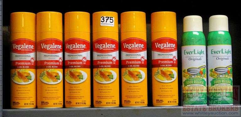 6 New 21 Ounce Cans of Vagalene Oil Blend Spray & 2 New 17 Ounce Cans ...