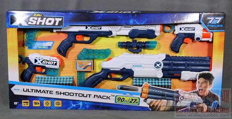 New Zuru X-Shot Foam Dart Blaster Ultimate Shootout Pack. This great ...